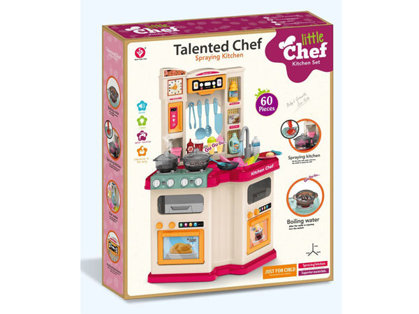 Talented Chef Spraying Kitchen Set | Colorland Toys