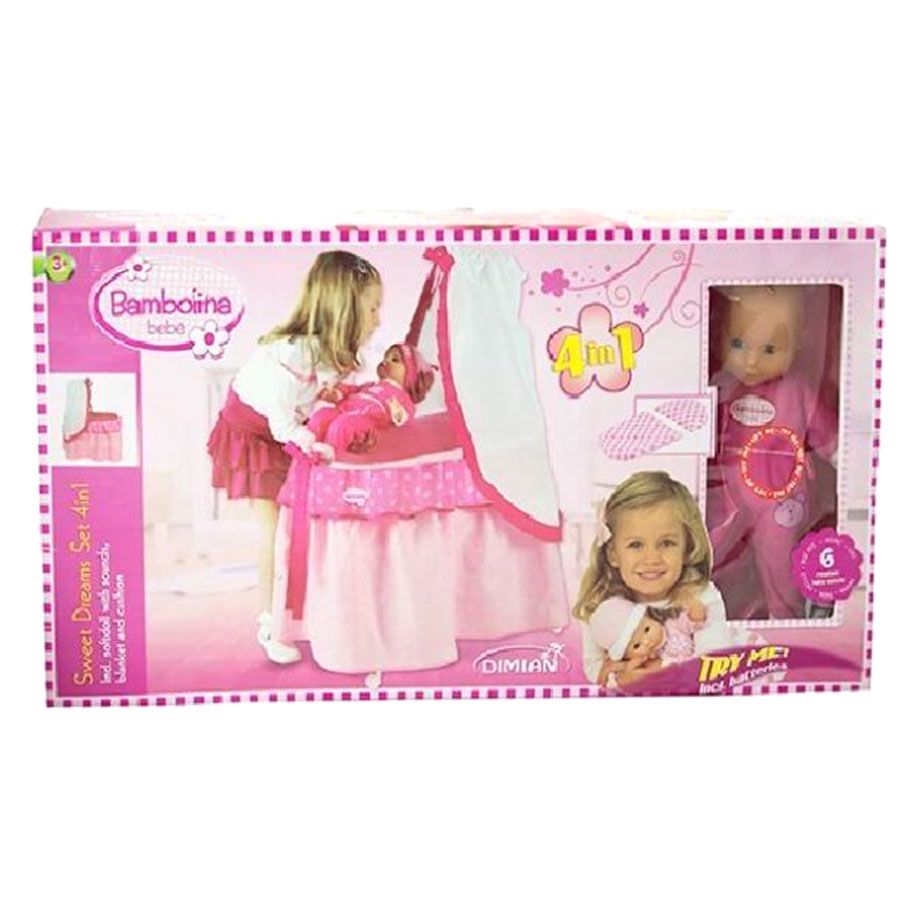 Bambolina Sweet Dreams set 4 in1 | Colorland Toys
