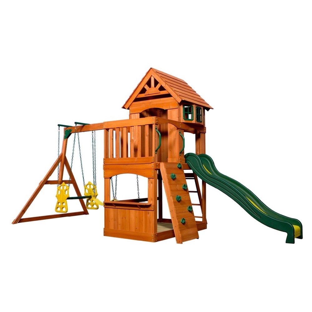 Backyard Discovery Atlantis Wooden Swing Set 65210 | Colorland Toys