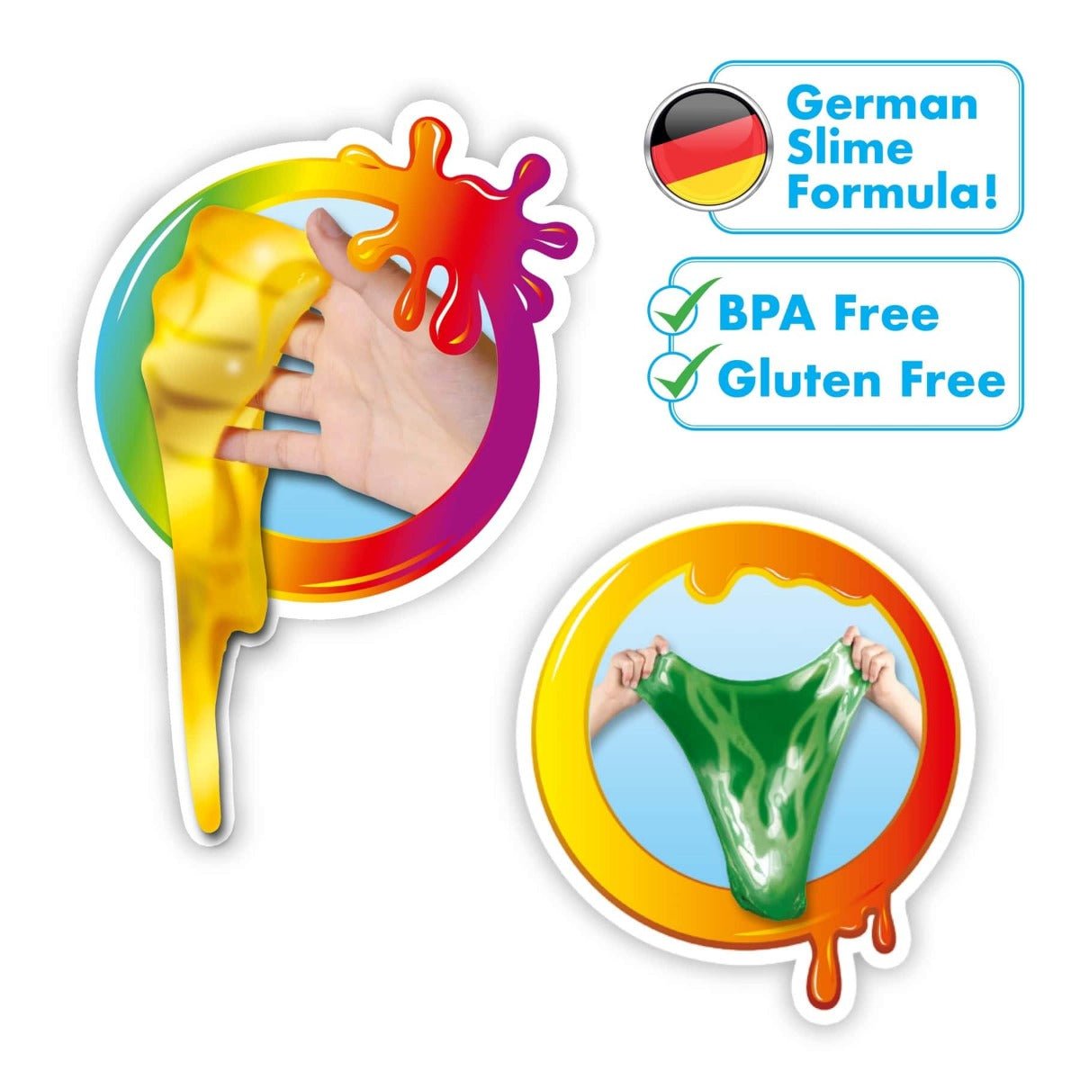 Craze Magic Slime Keychain 23723 | Colorland Toys