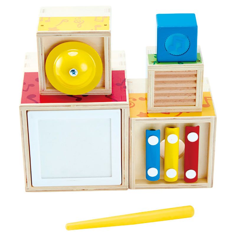 Hape Wooden Stacking Musical Set | Colorland Toys